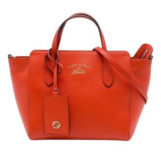 Gucci Pre-owned Mini Swing Satchel - Femme - Pre-owned - Orange - Taille: ONE Size