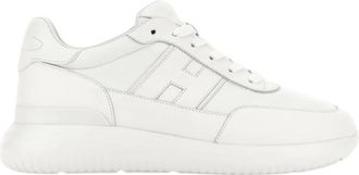 Hogan Homme, Chaussures, Blanc, Taille: 43 EU Baskets Interactive3