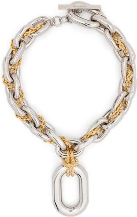 Paco Rabanne Femme, Accessoires, Gris, Taille: ONE Size Necklaces