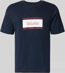 Jack & Jones Regular Fit T-Shirt mit Logo-Print Modell Buster
