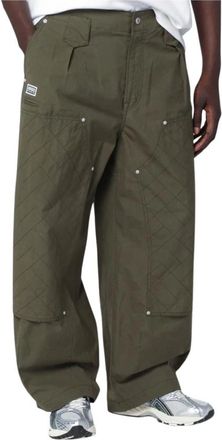 Kenzo Homme, Pantalons, Vert, Taille: W38 Wide Pantalons