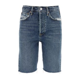 A Gold E 90s Short - - Shorts - Damen - Blau - W24