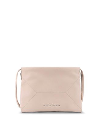 Brunello Cucinelli Sac Port&eacute; &Eacute;paule - Blanc