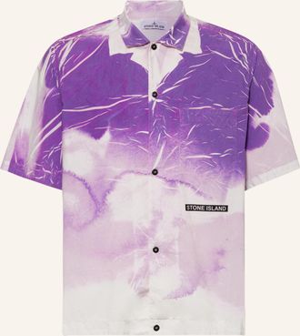 Stone Island Resorthemd Comfort Fit lila