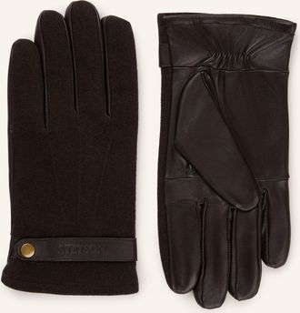 Stetson Stetson Lederhandschuhe braun