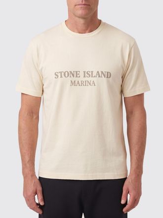 Stone Island T-Shirt Homme couleur Ivoir