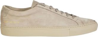 Common Projects Low-Top Sneaker - Achilles Nubuck Sneakers - Gr. 41 (EU) - in Beige - für Damen