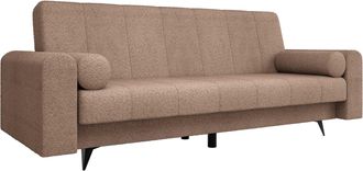 Mirjan24 Schlafsofa mit Bettkasten Zuri, Sofa mit Schlaffunktion, Polstersofa, Bettsofa, Couch, Bettfunktion, Couchgarnitur, Dauerschl&auml;fer-Sofa (Coral 45)