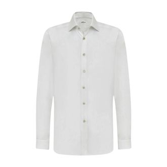 Kiton Luxuri&ouml;ses Baumwollhemd - - Shirts - Herren - Wei&szlig; - M