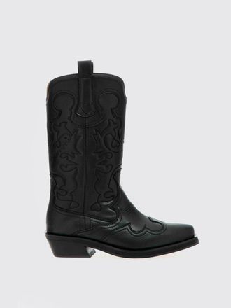 Ganni Bottes GANNI Femme couleur Noir