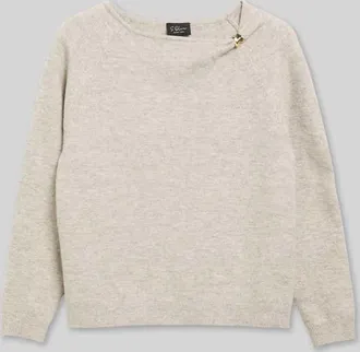 s.Oliver Black Label Pullover mit U-Boot-Ausschnitt