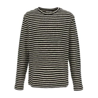 Jil Sander Homme, Tops, Multicolore, Taille: XL T-shirt blanc &agrave; manches longues