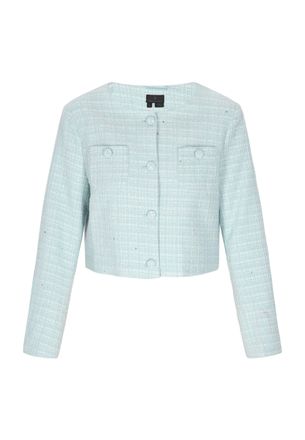 Dreimaster Dreimaster Blazer Frauen Minz-Glitzer
