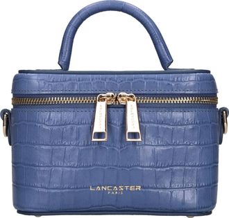 Lancaster Femme, Sacs, Bleu, Taille: ONE Size Leather Bag