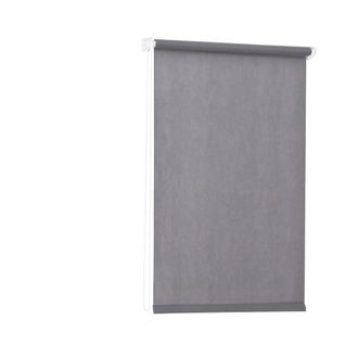 Sekey Verdunklungsrollo ohne Bohren Klemmfix 100 cm breit, Vliesstoff Seitenzugrollo Hitzeschutz Sichtschutz und Sonnenschutz Wandmontage Deckenmontage Klem