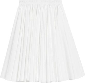 Ami Femme, Jupes, Blanc, Taille: 36 FR Jupe Midi