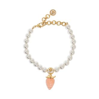 Casablanca Femme, Accessoires, Blanc, Taille: ONE Size Strawberry Bracelet