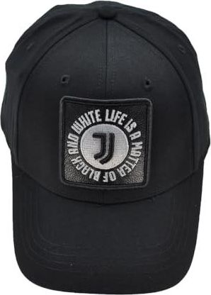Juventus 133522 Juve Casquette de Baseball, Noir, Taille Unique Mixte