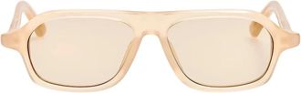 Jacquemus Femme, Accessoires, Beige, Taille: ONE Size Lunettes de soleil