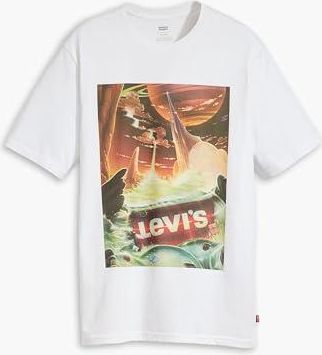 Levi's Homme Ss Relaxed Fit Tee, Levi Waterfall White+, L