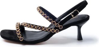 Emanuelle Vee Femme, Chaussures, Noir, Taille: 36 EU Rosita Sandal