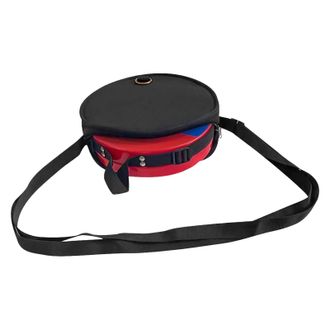 Generic Faltbare Hocker-Tasche - 27 x 3 cm, tragbar, Reisetasche, runder Aufbewahrungsdeckel mit verstellbarem Gurt, leichte Halterung aus geb&uuml;rstetem Stoff f