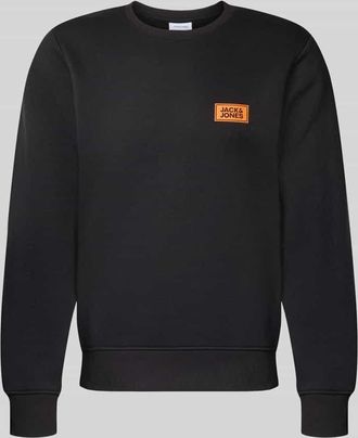 Jack & Jones Sweatshirt mit Label-Print Modell RUSH