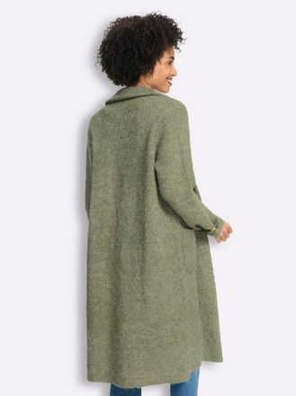 Heine Strickjacke Strickmantel Langarm Jacquard
