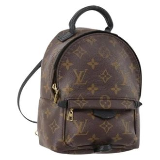 Louis Vuitton Pre-owned Palm Springs Mini Backpack - Femme - Pre-owned - Brun - Taille: ONE Size