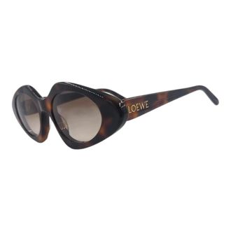 Loewe Femme, Accessoires, Brun, Taille: ONE Size Lunettes de soleil