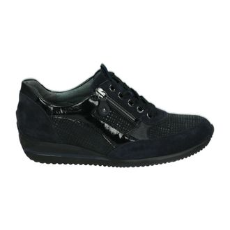 Waldl&auml;ufer Blaue Sportliche Damenschuhe Niedrig - - Shoes - Damen - Blau - 38 1/2 EU