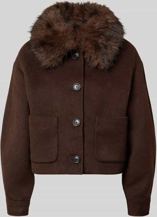 Only Bomberjacke mit abnehmbarem Webpelzkragen