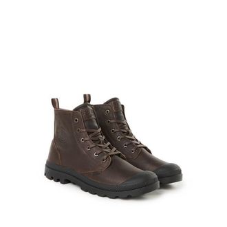 Palladium Boots unies en cuir