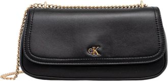 Calvin Klein Femme, Sacs, Noir, Taille: ONE Size Convertible Chain Small Bag