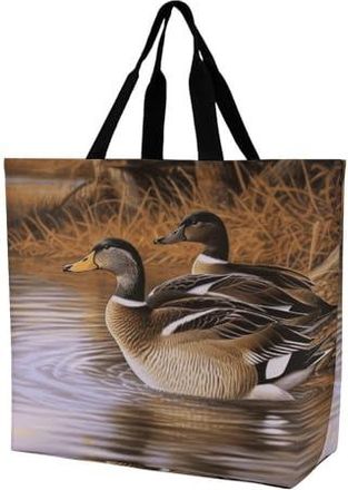 Generic Canards Colverts Sac Courses Pliable Tote Bag L&eacute;ger Sac A Main Femmes Pour Shopping Plage Gym
