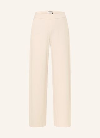 Seductive Seductive Marlenehose Naley Aus Jersey weiss