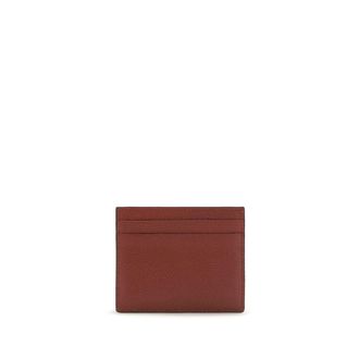 Valentino Garavani Mens Bordeaux Calf Leather Bos Taurus Wallet