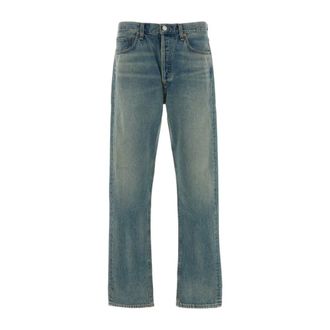 A Gold E Homme, Jeans, Bleu, Taille: W34 Jean Droit Ann&eacute;es 90