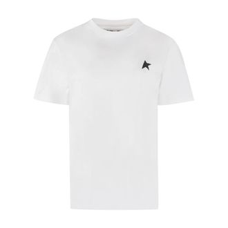 Golden Goose Baumwoll-T-Shirt - - Tops - Damen - Wei&szlig; - M