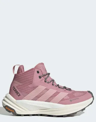 adidas adidas Performance Terrex Free Hiker 3 Mid Gore-Tex Wandersneaker in Pink-Lila
