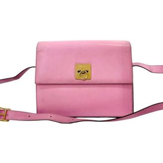 Celine Sac bandouli&egrave;re Vintage Pre-owned - Femme - Pre-owned - Rose - Taille: ONE Size