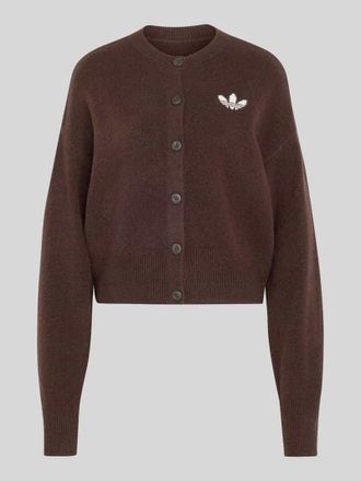 adidas Originals Regular Fit Cardigan aus Baumwollmix