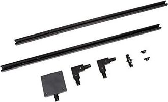 Lucide Lucide TRACK Starter-Set - 1-Phasen Stromschiene/Schienensystem - 2 Meter - Schwarz