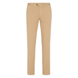 Philipp Plein Lange Chinos-Hose in Passform - - Trousers - Herren - Beige - M
