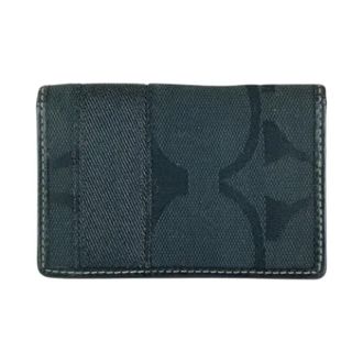 Coach Porte-cartes Pre-owned - Homme - Pre-owned - Noir - Taille: ONE Size