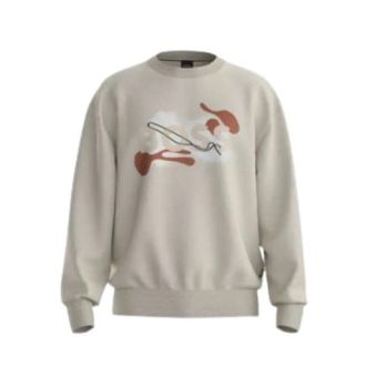 HUGO BOSS Homme, Sweatshirts et sweats &agrave; capuche, Beige, Taille: 3XL Boss Black Sweaters