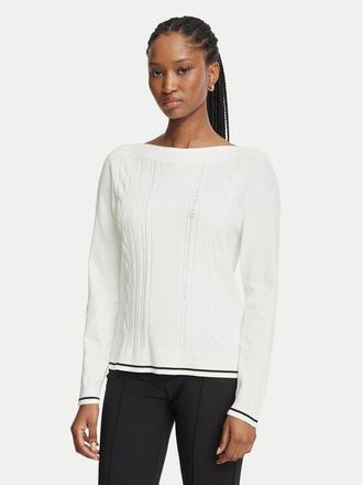 Liu Jo Pullover TF6189 MS63L Creme Regular Fit