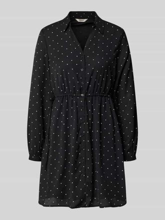 Only Tailliertes Freizeitkleid mit Allover-Muster Modell ALYNN