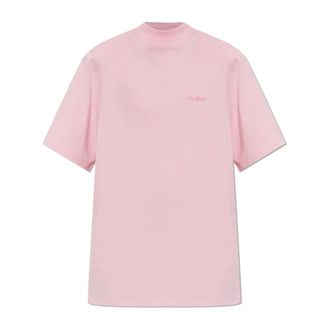 The Attico Schulterpolster-T-Shirt - - Tops - Damen - Rosa - S