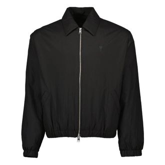 Ami Herzjacke Schwarz Fr&uuml;hling-Sommer 2025 - - Jackets - Herren - Schwarzk - M